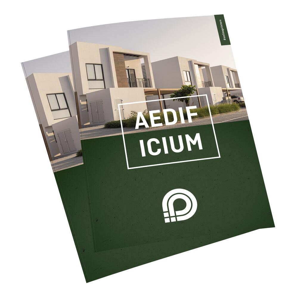 Presentatiemappen met flappen Tweezijdig bedrukt voor A4