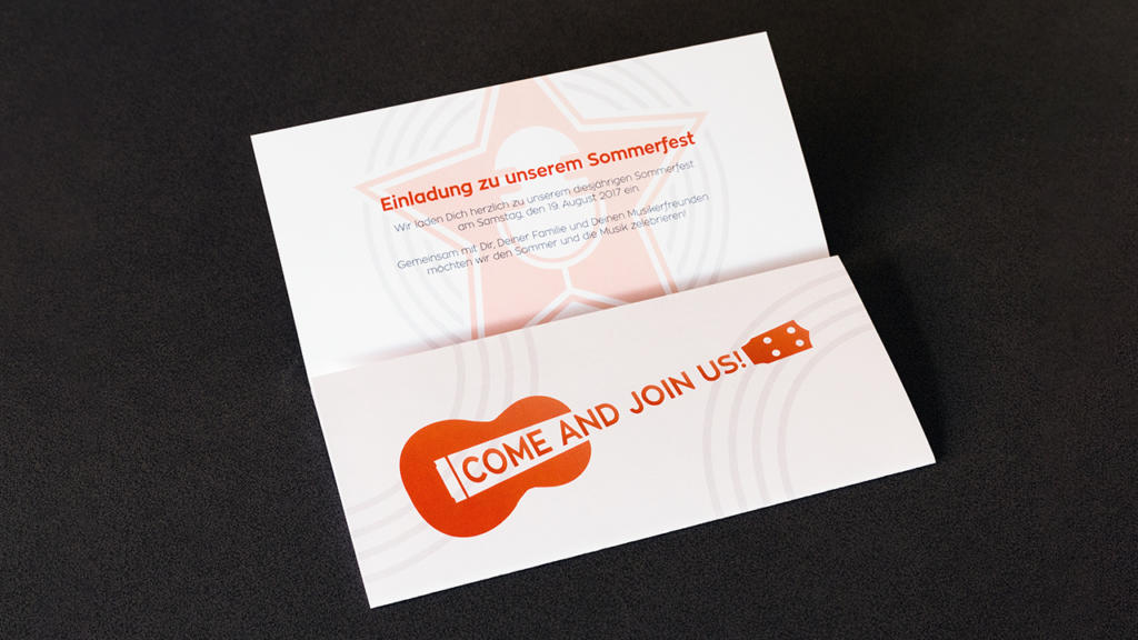 Folder maken - een voorbeeld voor een zeszijdige folder in DIN-lang