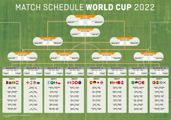 WK 2022: speelschema-templates voor uw marketing